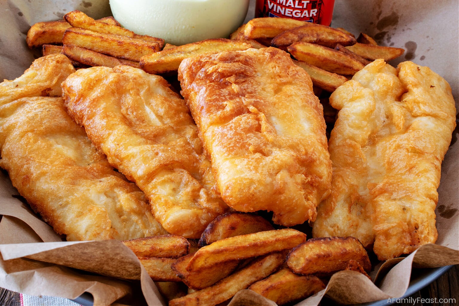 English-Style Fish and Chips - A Family Feast®