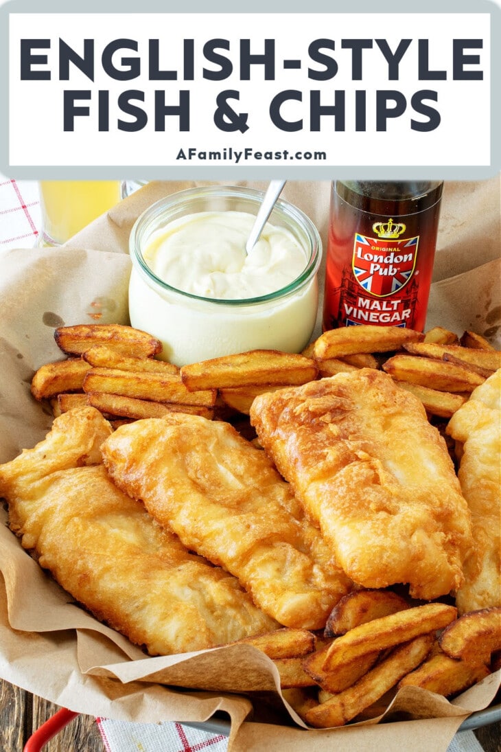 English-Style Fish and Chips - A Family Feast®