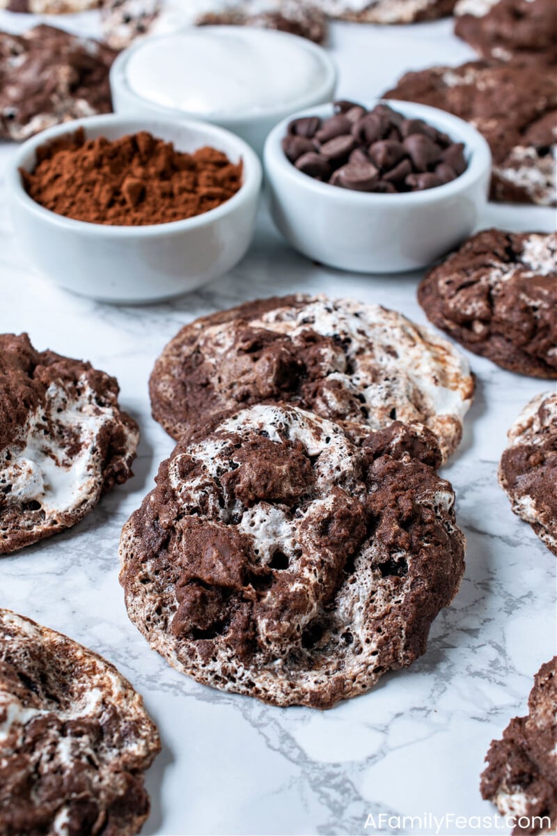 Chocolate Marshmallow Cookies - A Family Feast®