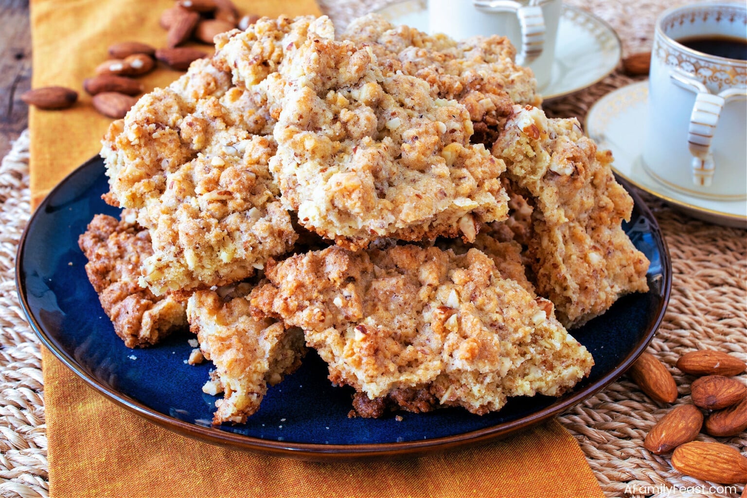 Fregolotta (Italian Almond Crumb Cookie) - A Family Feast®