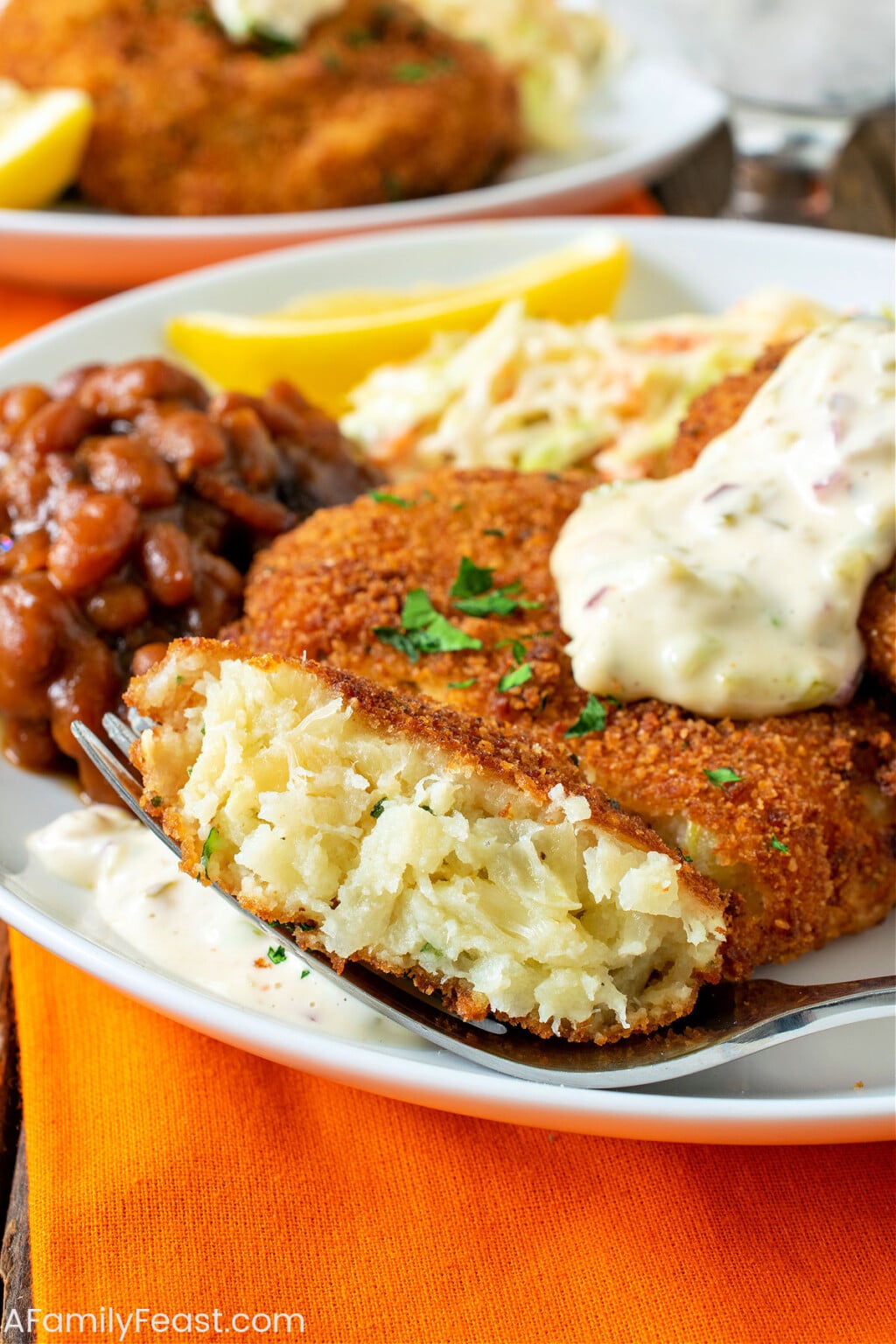 Cod Fish Cakes - A Family Feast®