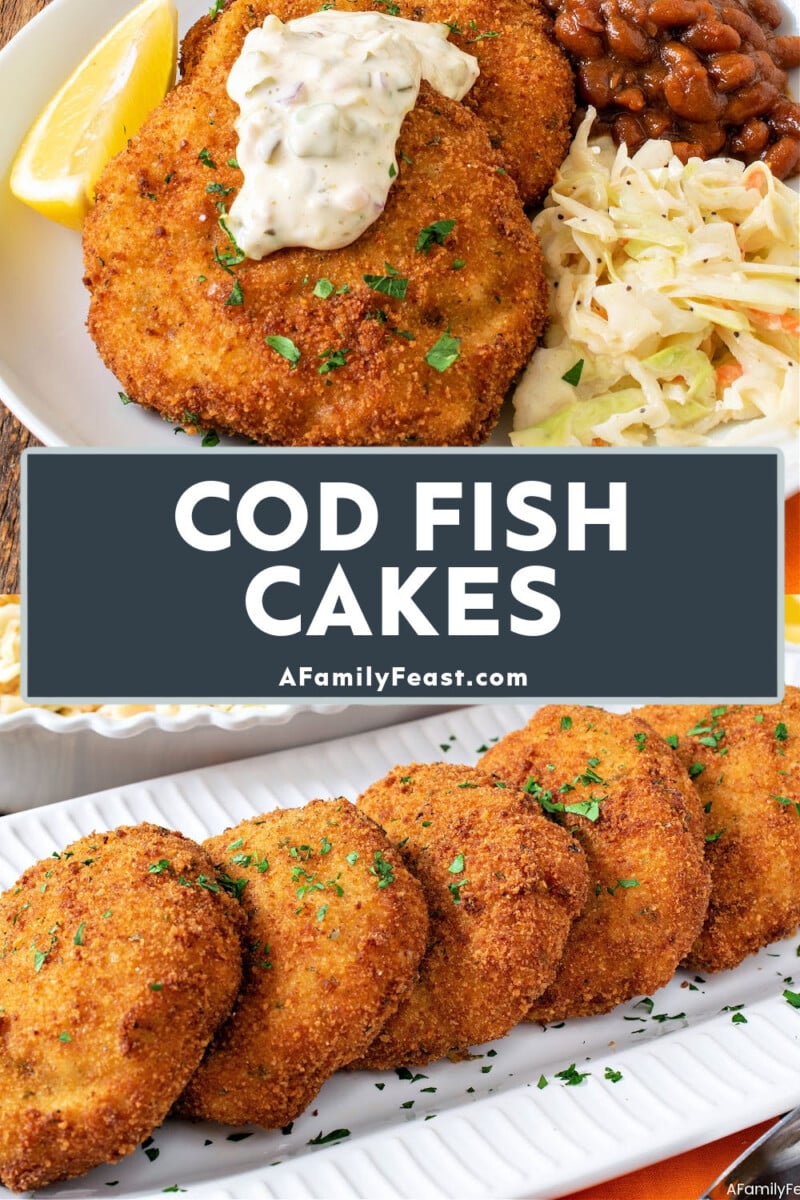 Cod Fish Cakes - A Family Feast®