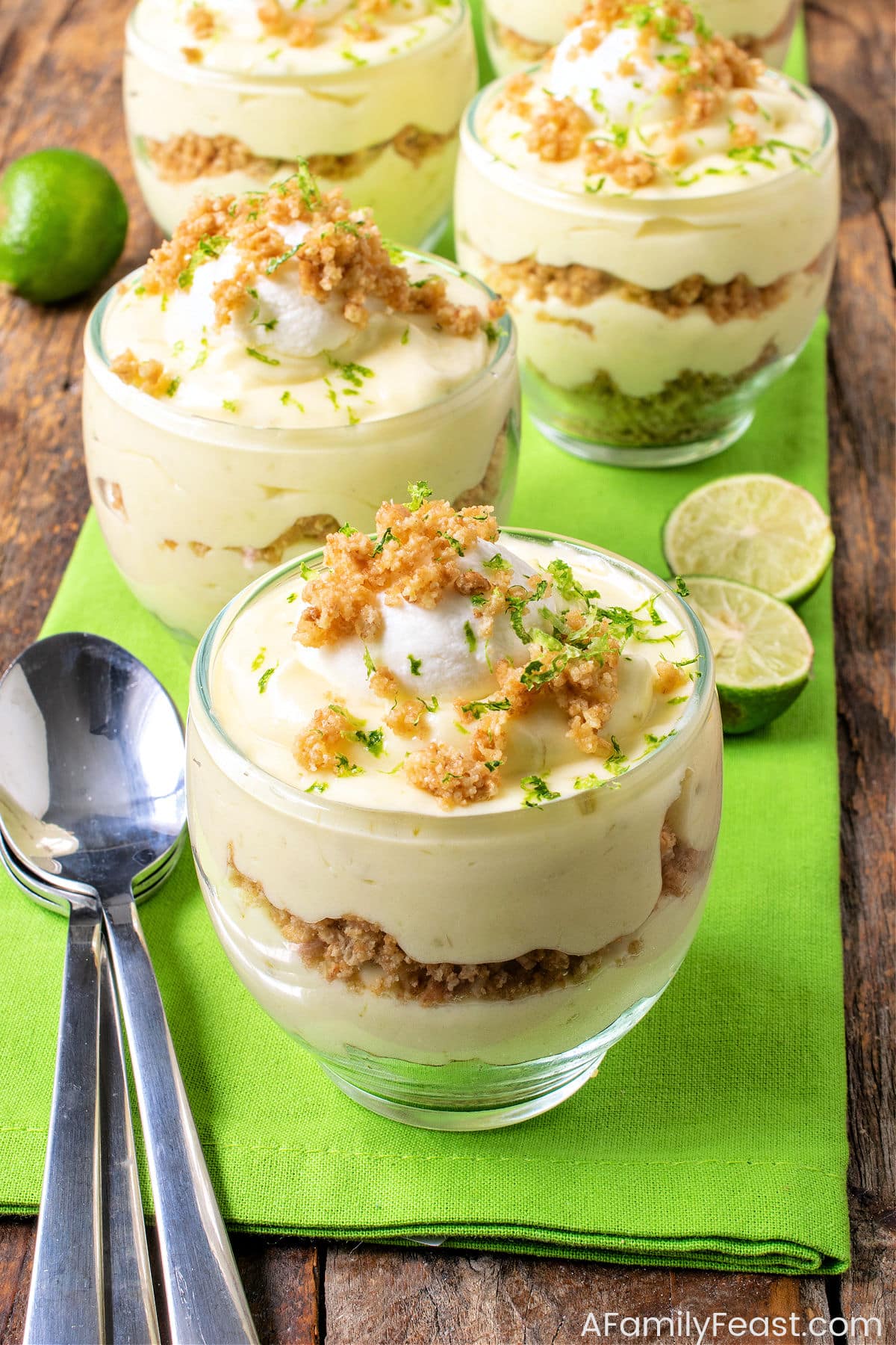 Key Lime Parfaits - A Family Feast®