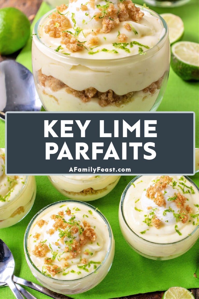 Key Lime Parfaits - A Family Feast®
