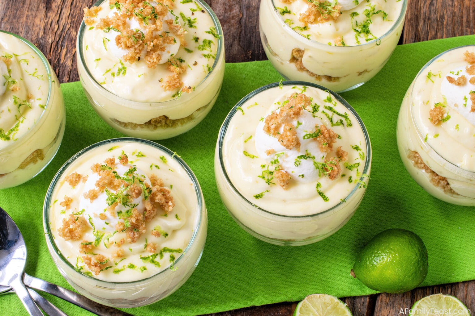 Key Lime Parfaits - A Family Feast®