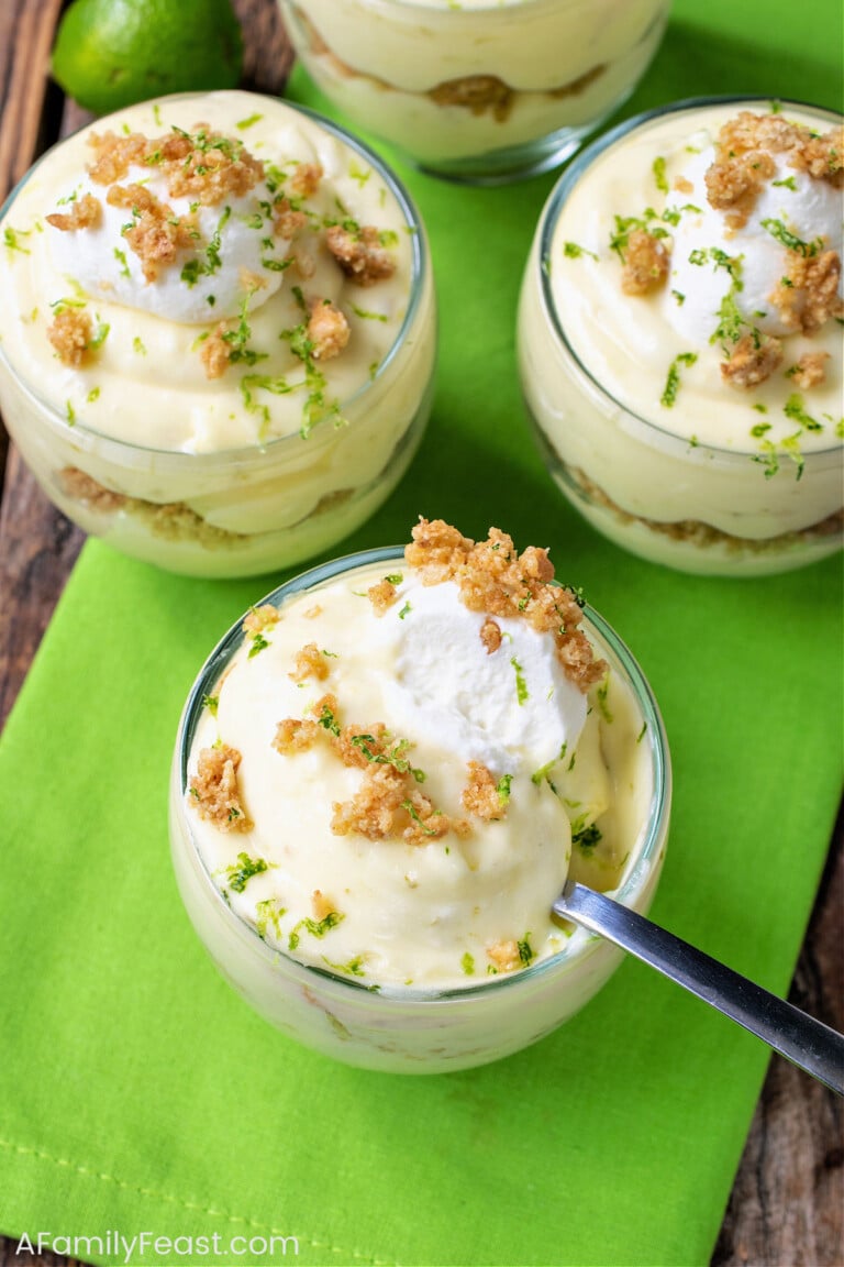 Key Lime Parfaits - A Family Feast®