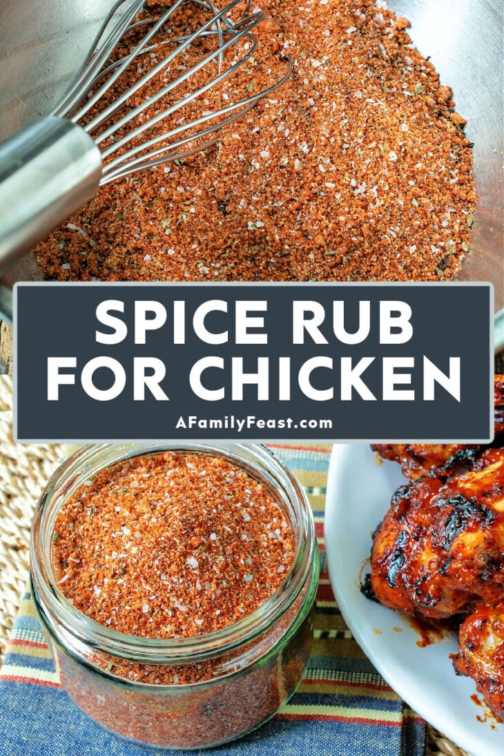 Spice Rub for Chicken - A Family Feast®