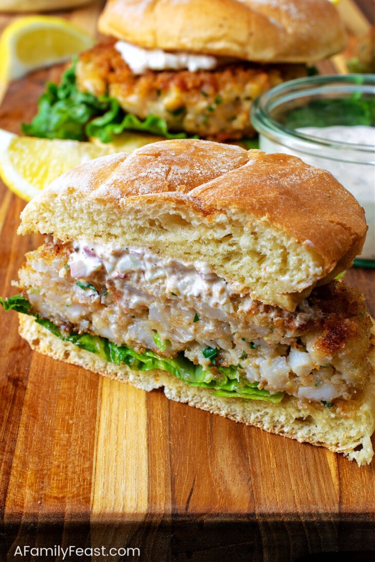 Seafood Burgers - A Family Feast®