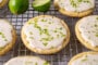 Iced Key Lime Cookies - A Family Feast®