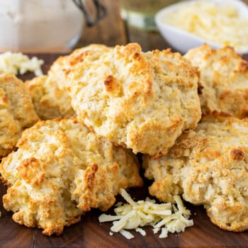 Cheddar Cheese Drop Biscuits - A Family Feast®