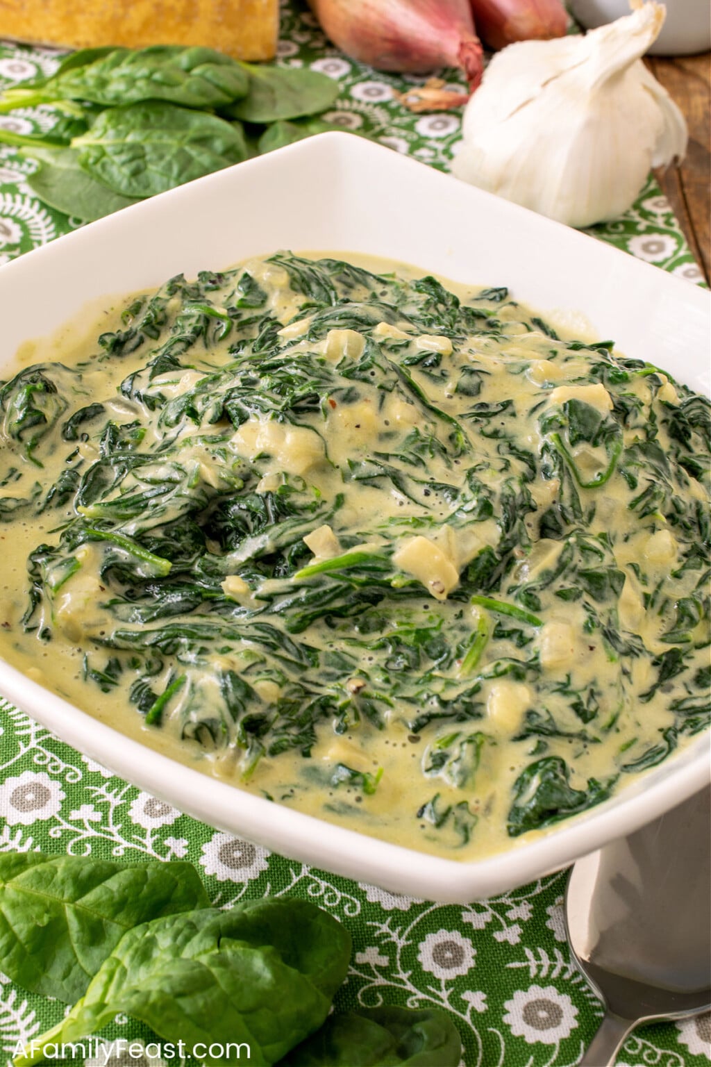 Creamed Spinach - A Family Feast®