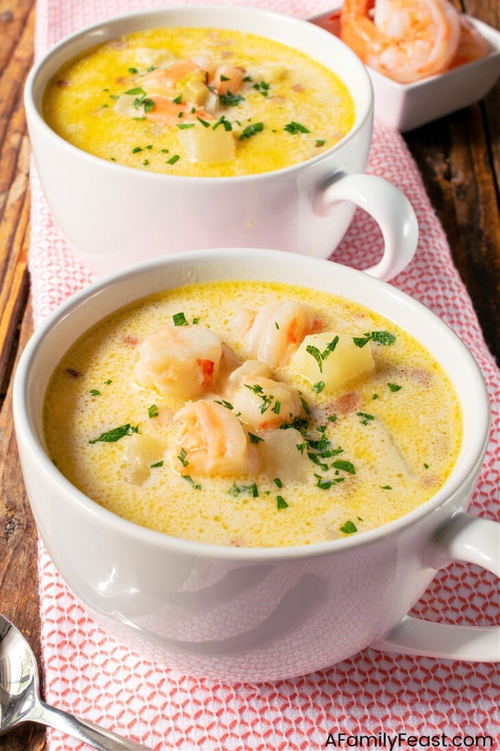 Shrimp Chowder - A Family Feast®
