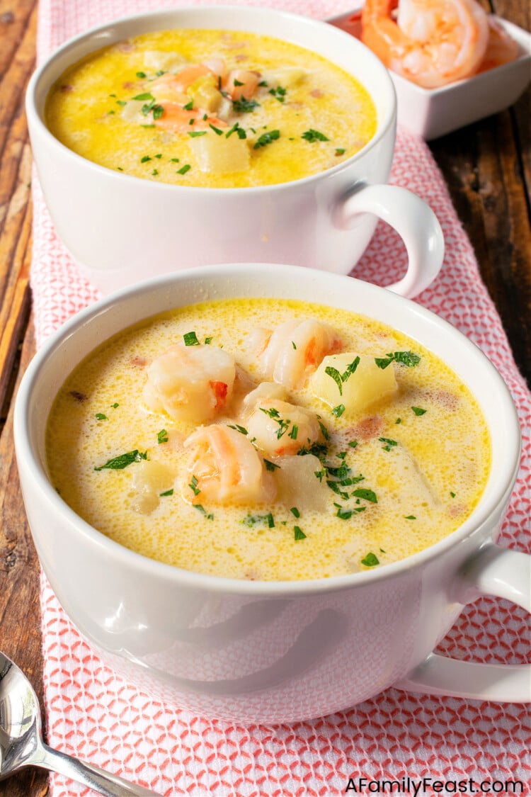 Shrimp Chowder - A Family Feast®