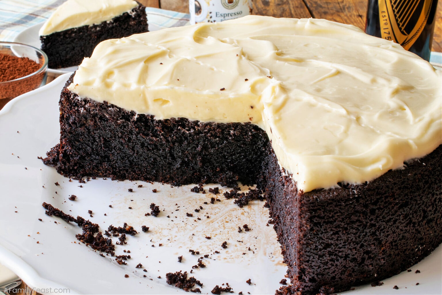 Guinness Chocolate Cake - A Family Feast®